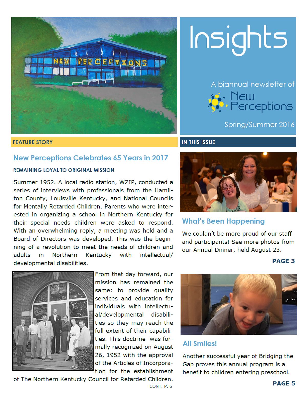 Insights Newsletter - Spring/Summer 2016
